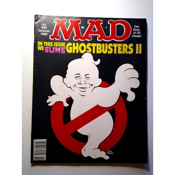 The Unbranded Brand | Other | Mad Magazine Oct 989 29 Ghostbusters Ii ...